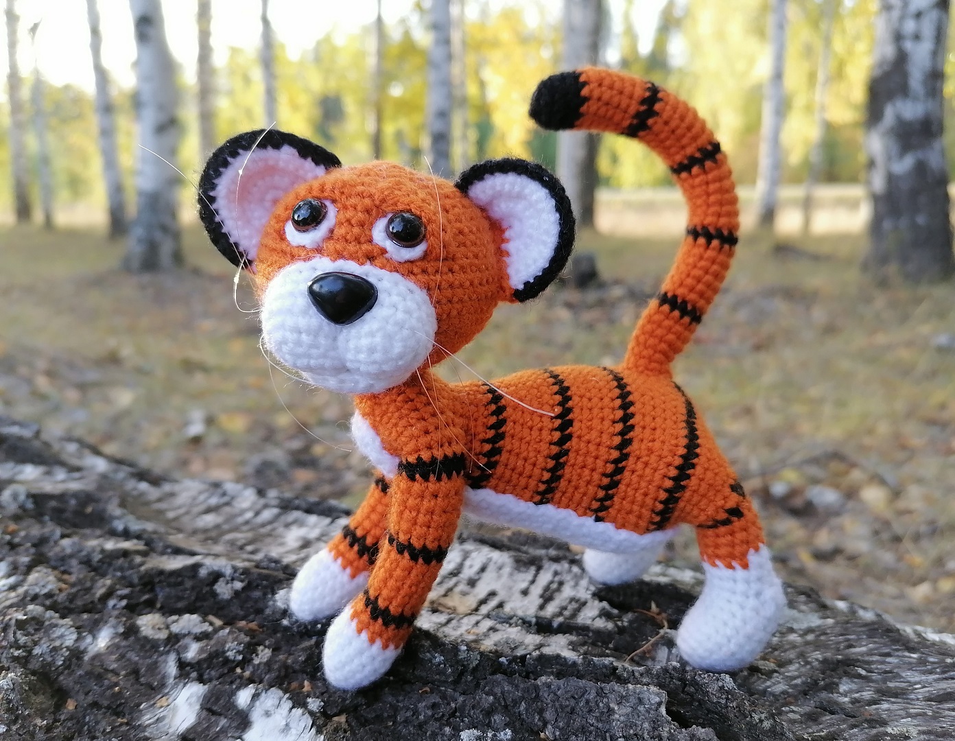 Crochet pattern Tiger cub - digital pattern PDF - Inspire Uplift