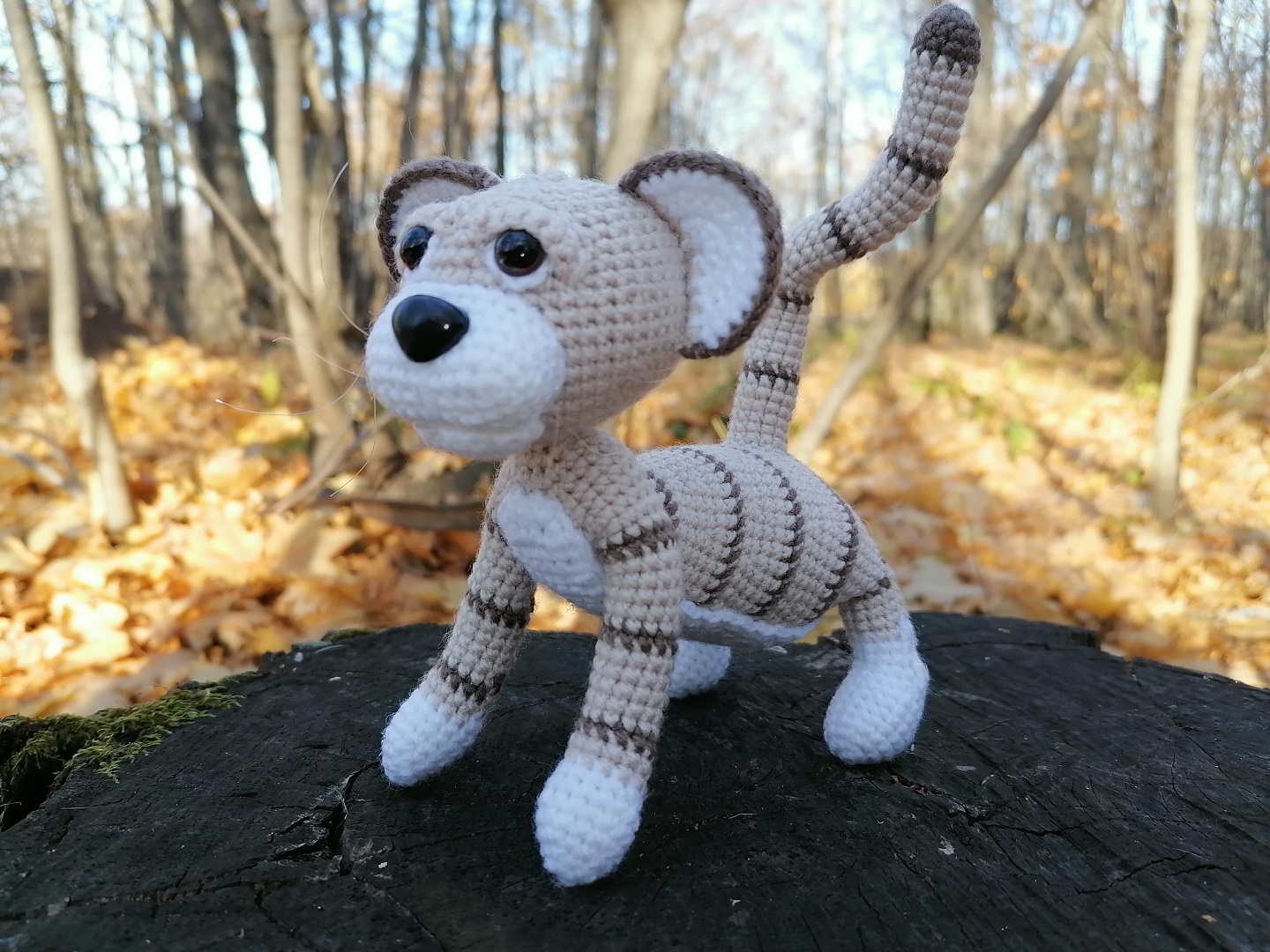 Crochet pattern Tiger cub - digital pattern PDF - Inspire Uplift