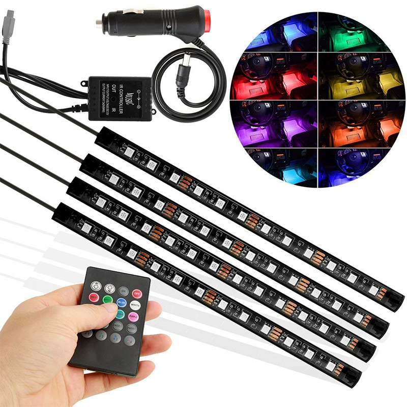 Car LED Strip Lights with Remote | Inspire Uplift