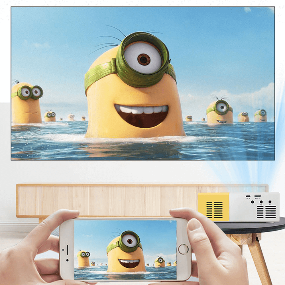 Portable Vibrant Visual Movie Projector - Inspire Uplift