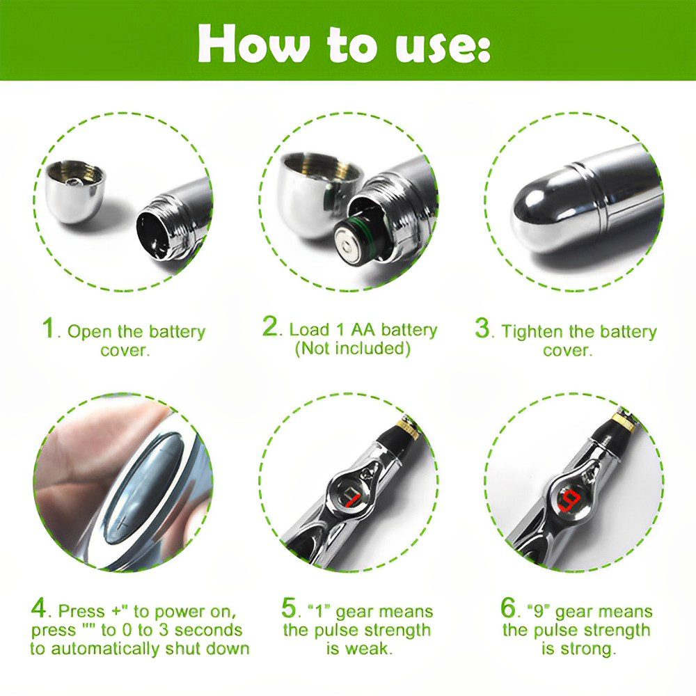 Muscles & Joint Pain Relief Acupuncture Pen - Inspire Uplift