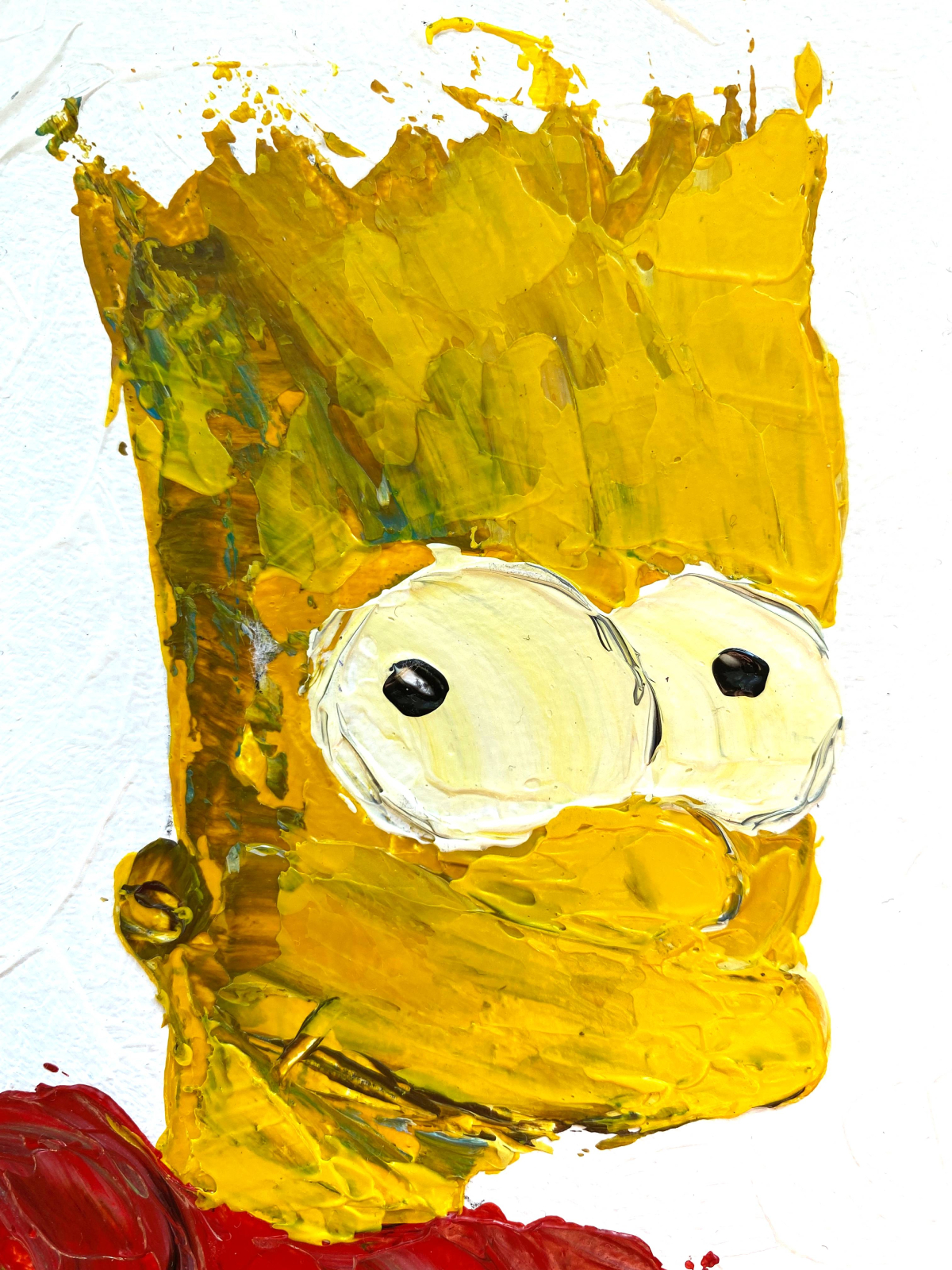 Bart Simpson Orignal Wall Art / Simpson Painting / The Simps - Inspire ...