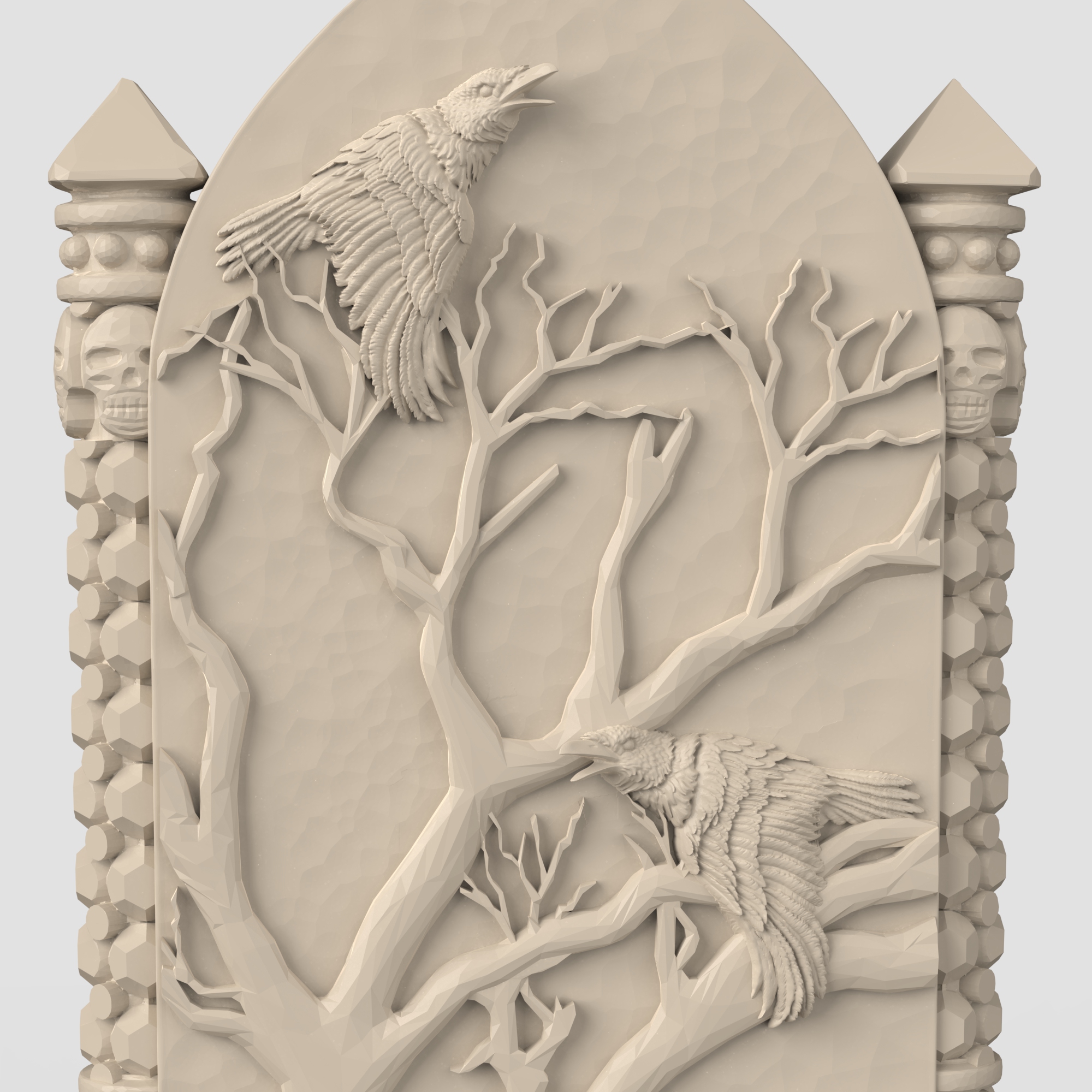 3D Model STL CNC Router file 3dprintable Odin on the throne - Inspire Uplift