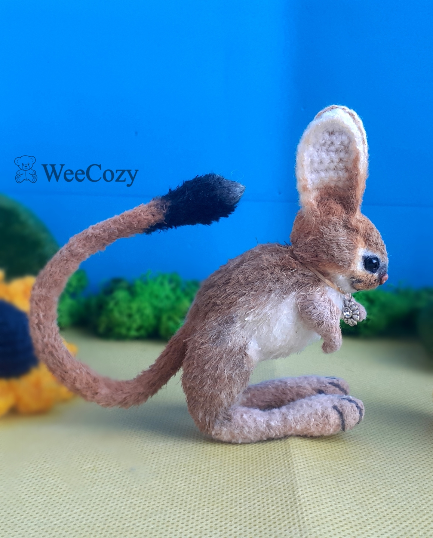 Crochet jerboa, Rodent toys, Realistic animal - Inspire Uplift