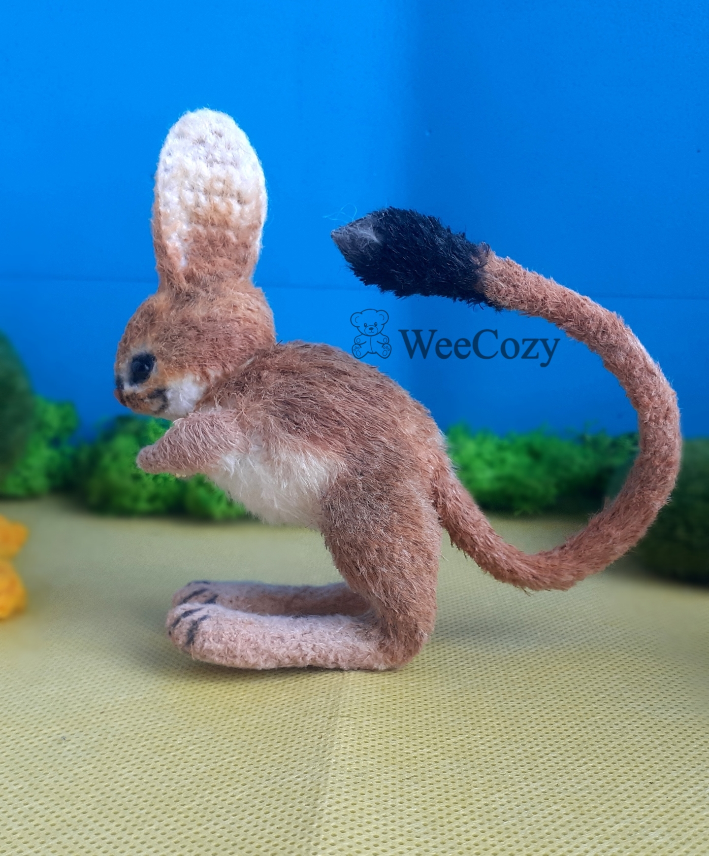 Crochet jerboa, Rodent toys, Realistic animal - Inspire Uplift