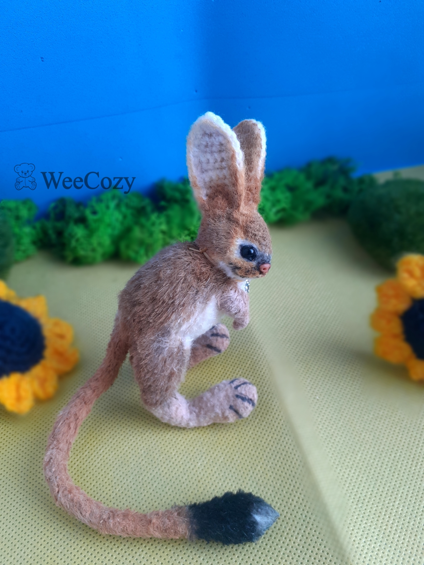 Crochet jerboa, Rodent toys, Realistic animal - Inspire Uplift