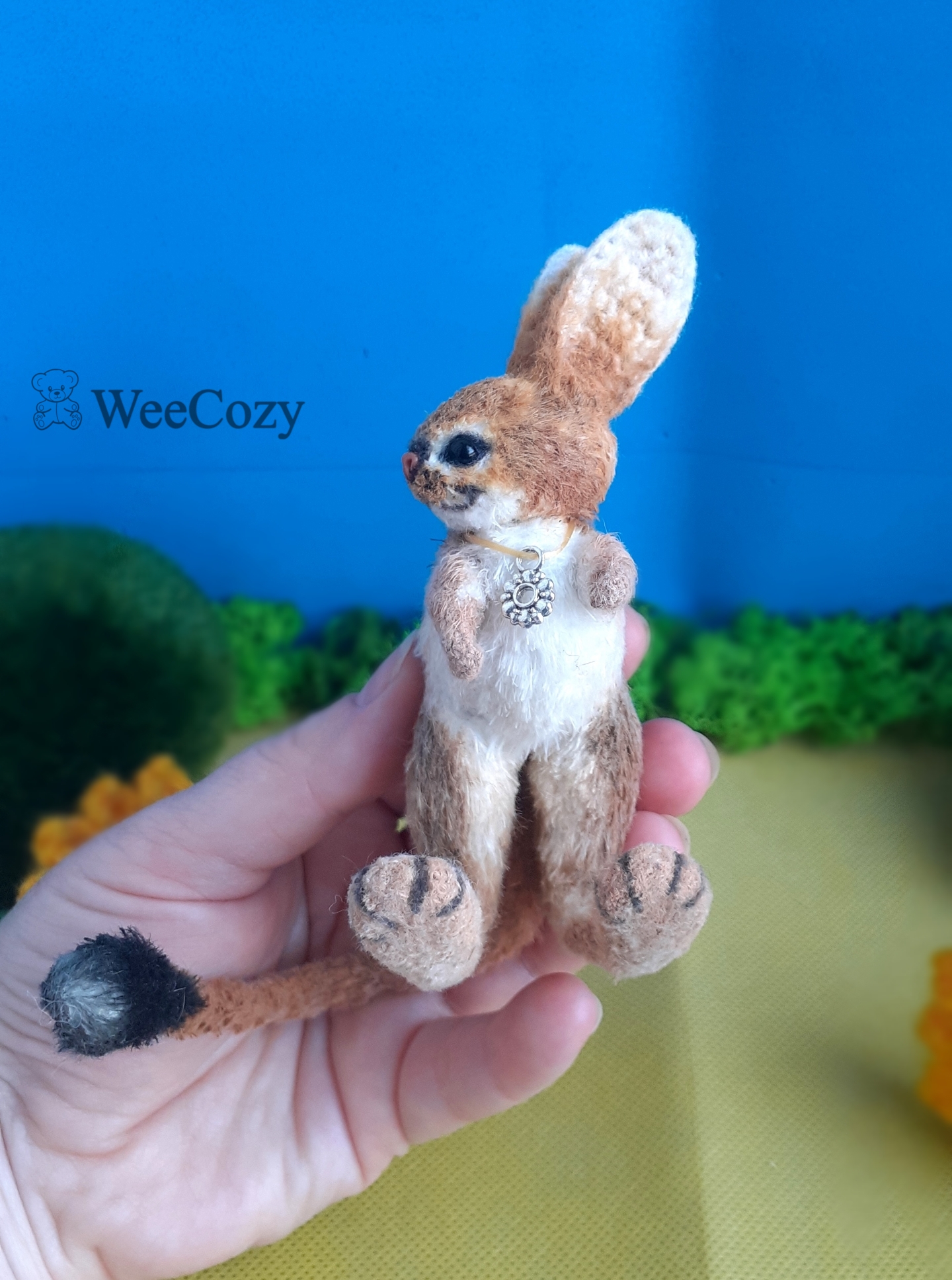 Crochet jerboa, Rodent toys, Realistic animal - Inspire Uplift