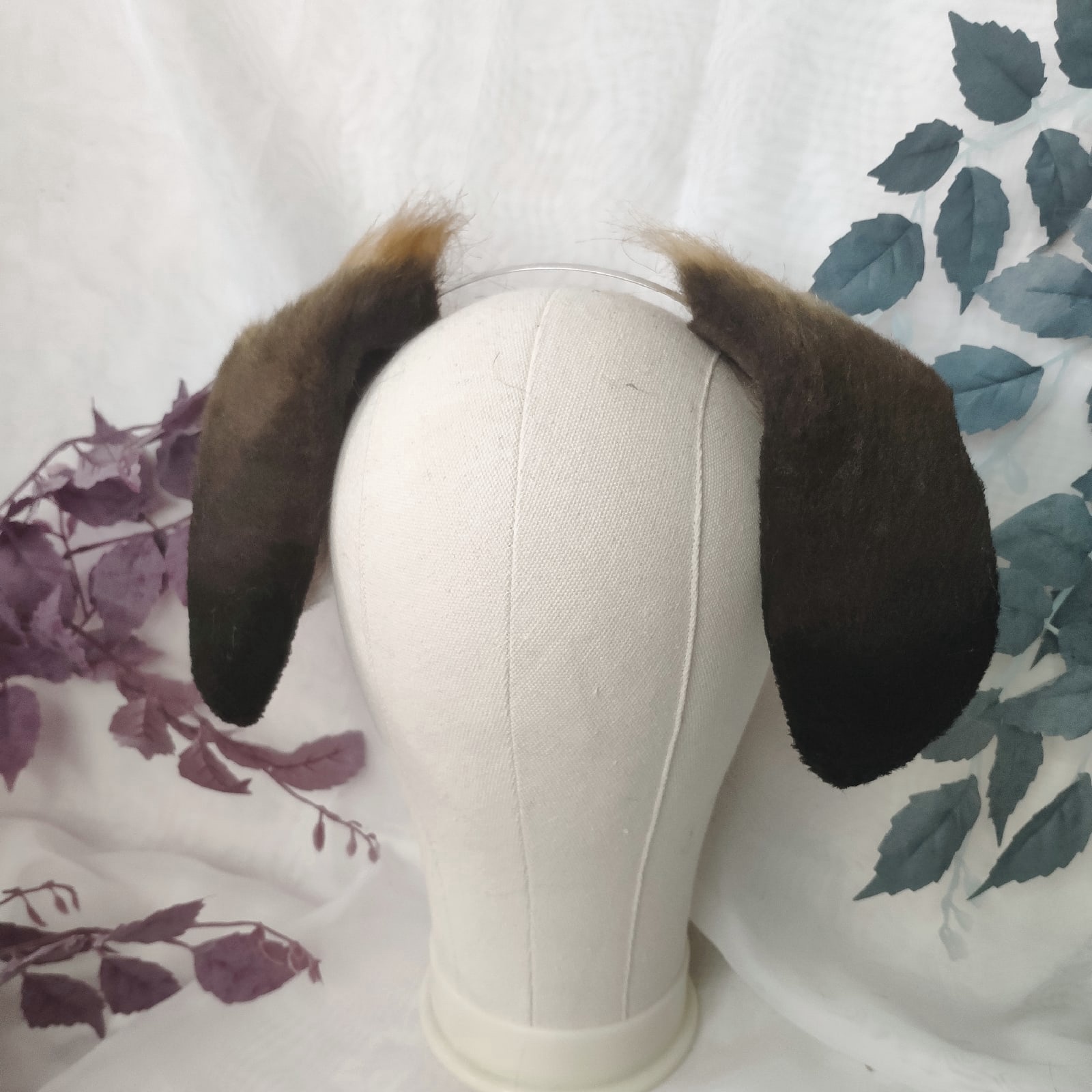 Brown Bunny Ears and Tail Faux Fur Ears - Inspire Uplift