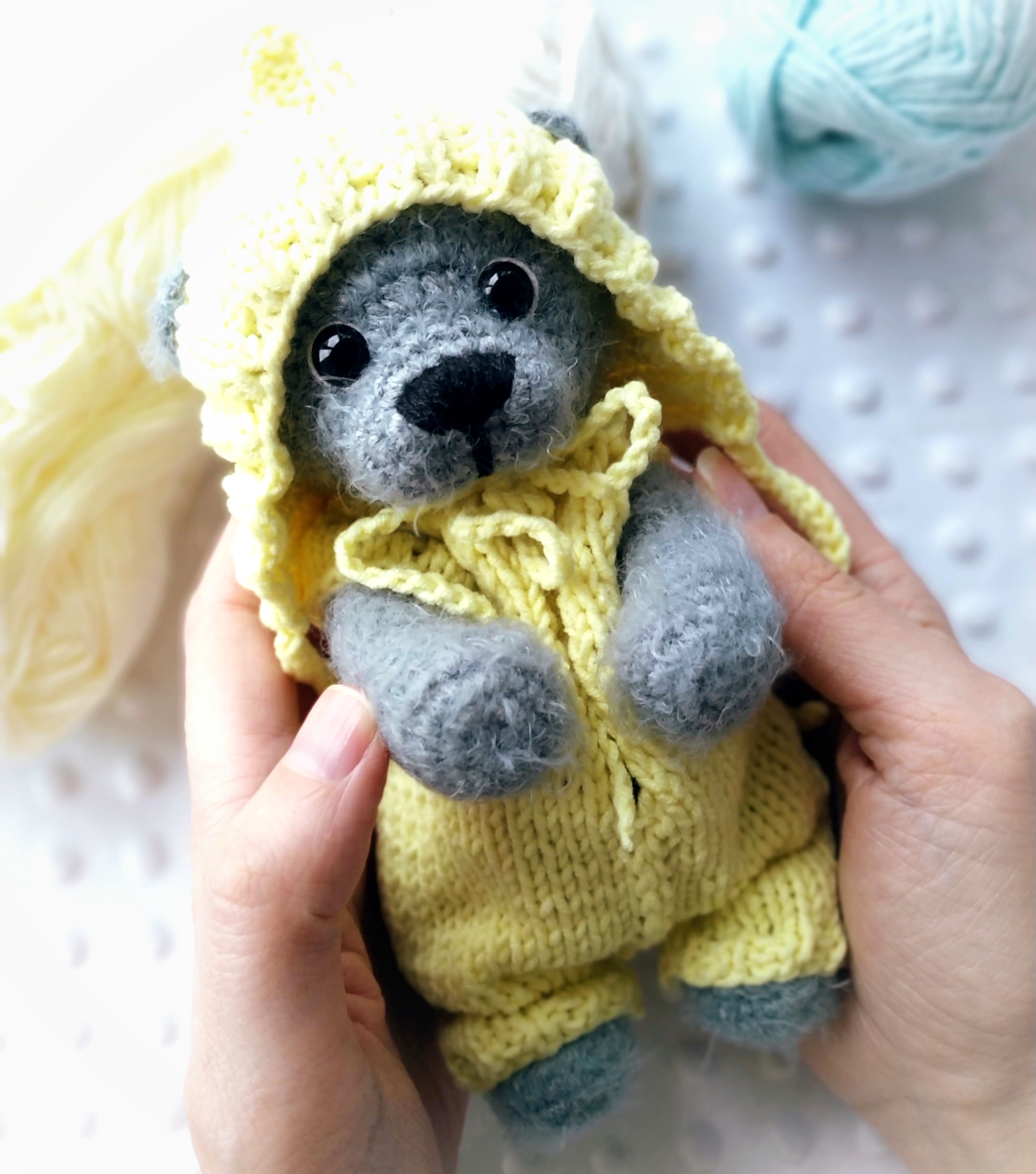 Handmade teddy bear/ cute baby toys/ kawaii toys/ plush anim | Inspire ...