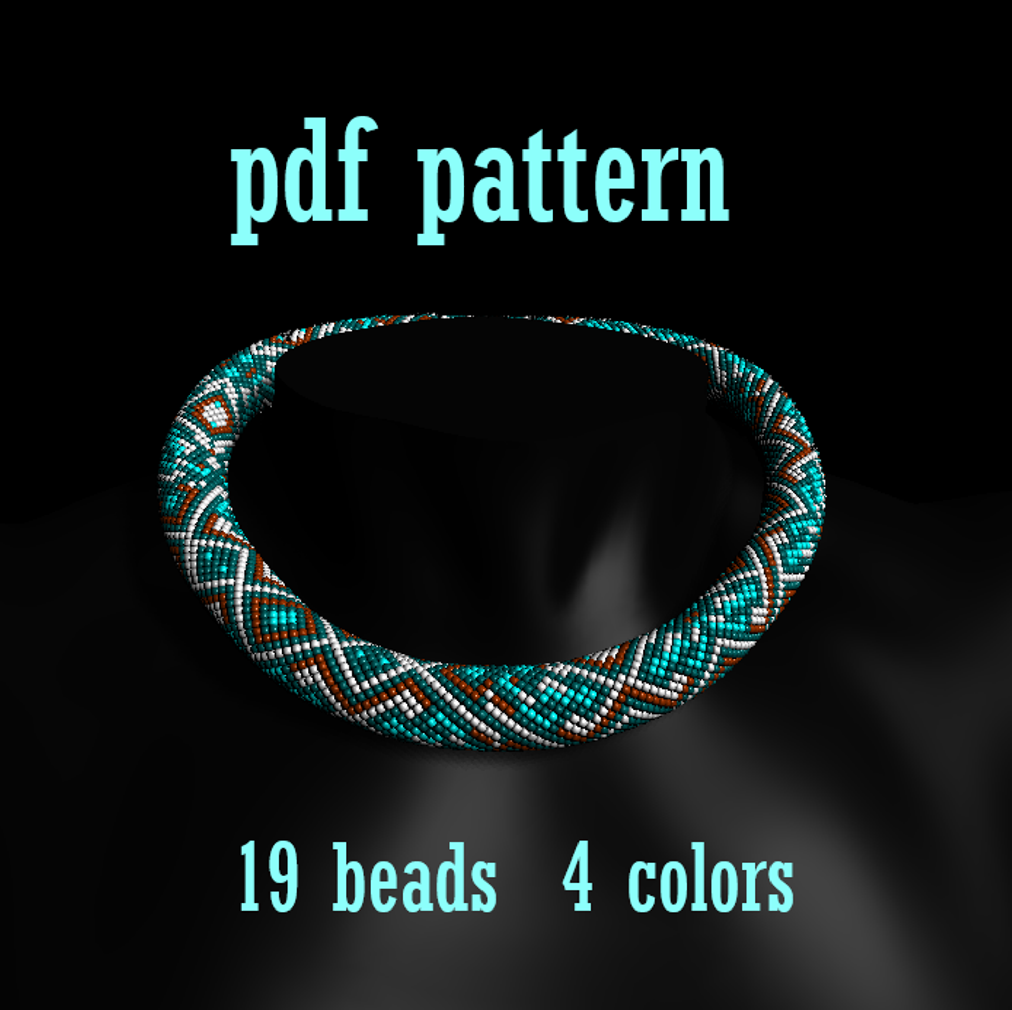 PDF Bead Crochet Pattern , Pattern for Necklace and Bracelet | Inspire ...