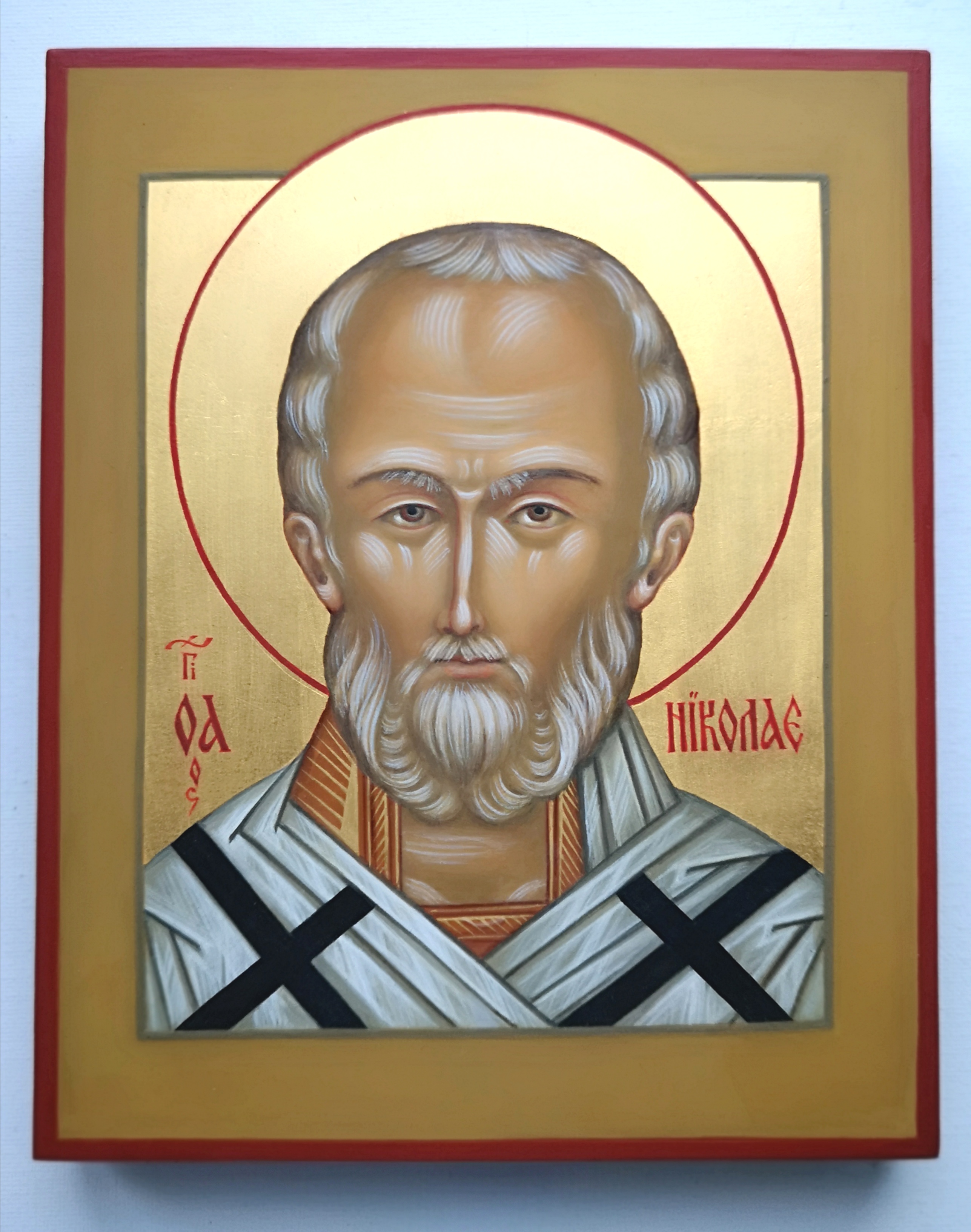 St. Nicholas, orthodox icon, Byzantine icon, hand painted ic | Inspire ...