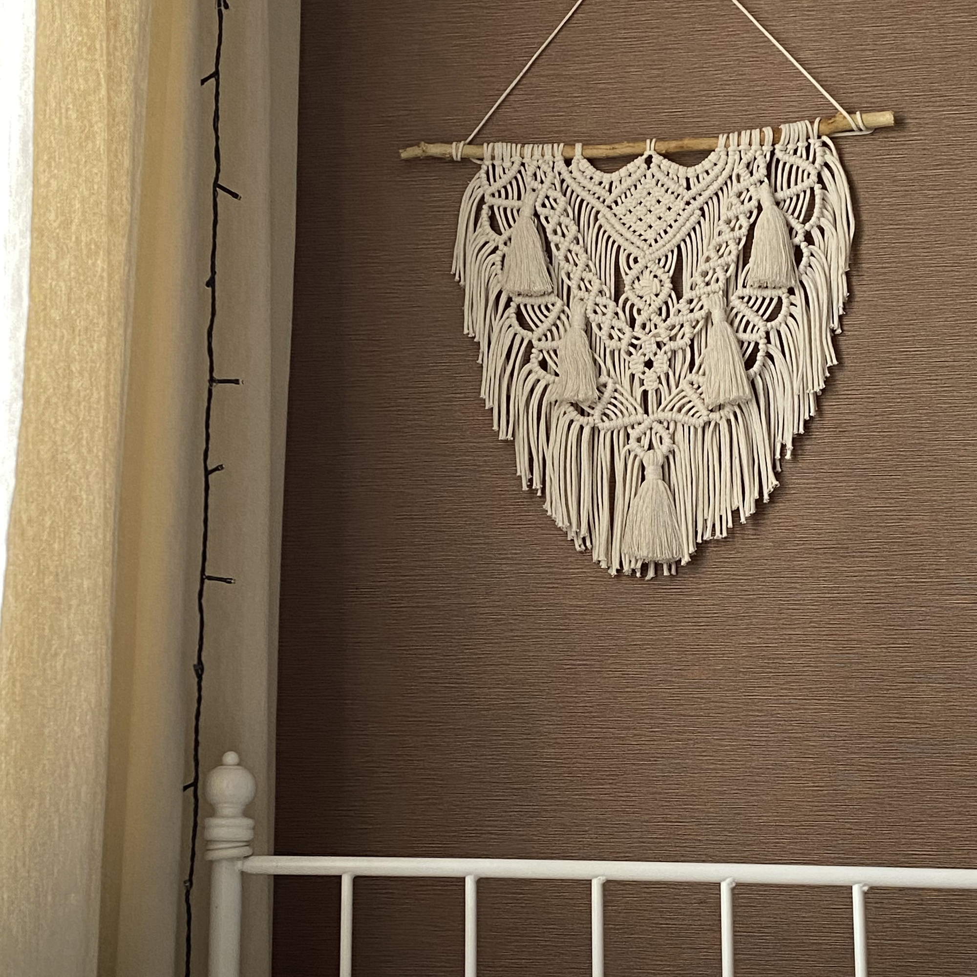 Macrame Wall Hanging Pattern Pdf, Wall decor DIY, Easy - Inspire Uplift