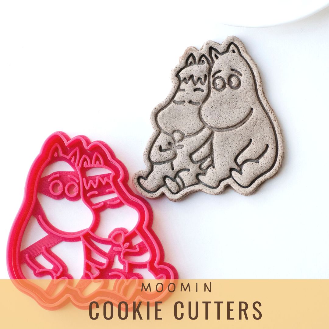 Moomin and Snorkmaiden cookie cutter. | Inspire Uplift