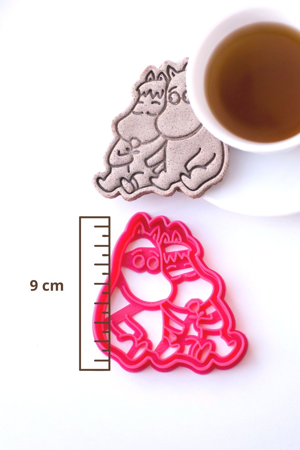 Moomin and Snorkmaiden cookie cutter. - Inspire Uplift