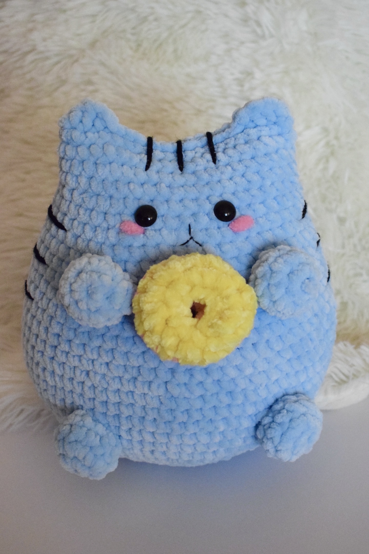 Pattern only: PDF pattern Crochet cat Plush cat pattern Cute - Inspire ...
