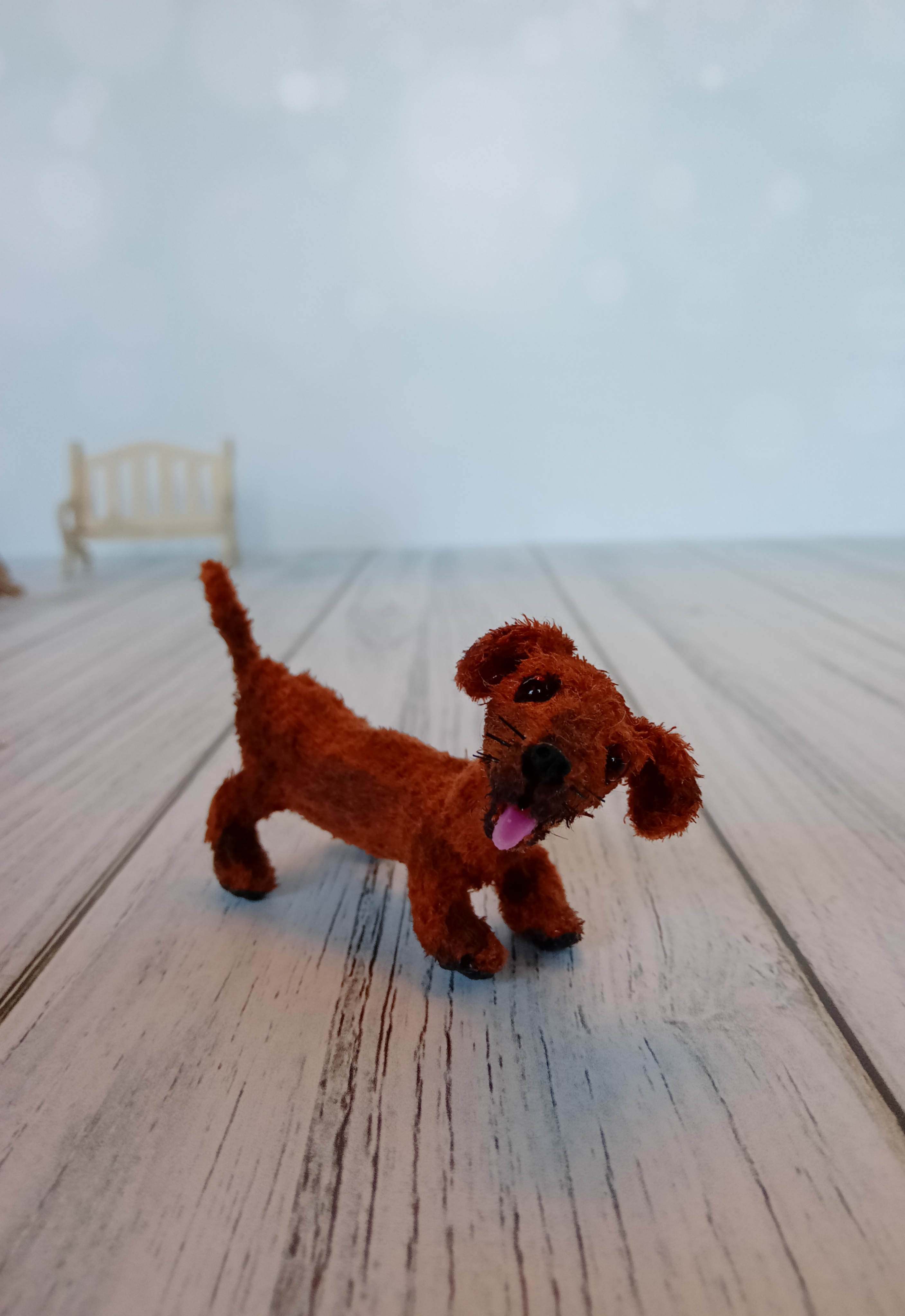 Miniature dog Toto 3 cm | Inspire Uplift