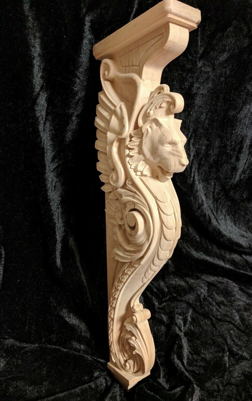 Large Lion Corbel, Wooden Corbel, Rustic Corbel, Fireplace S | Inspire ...