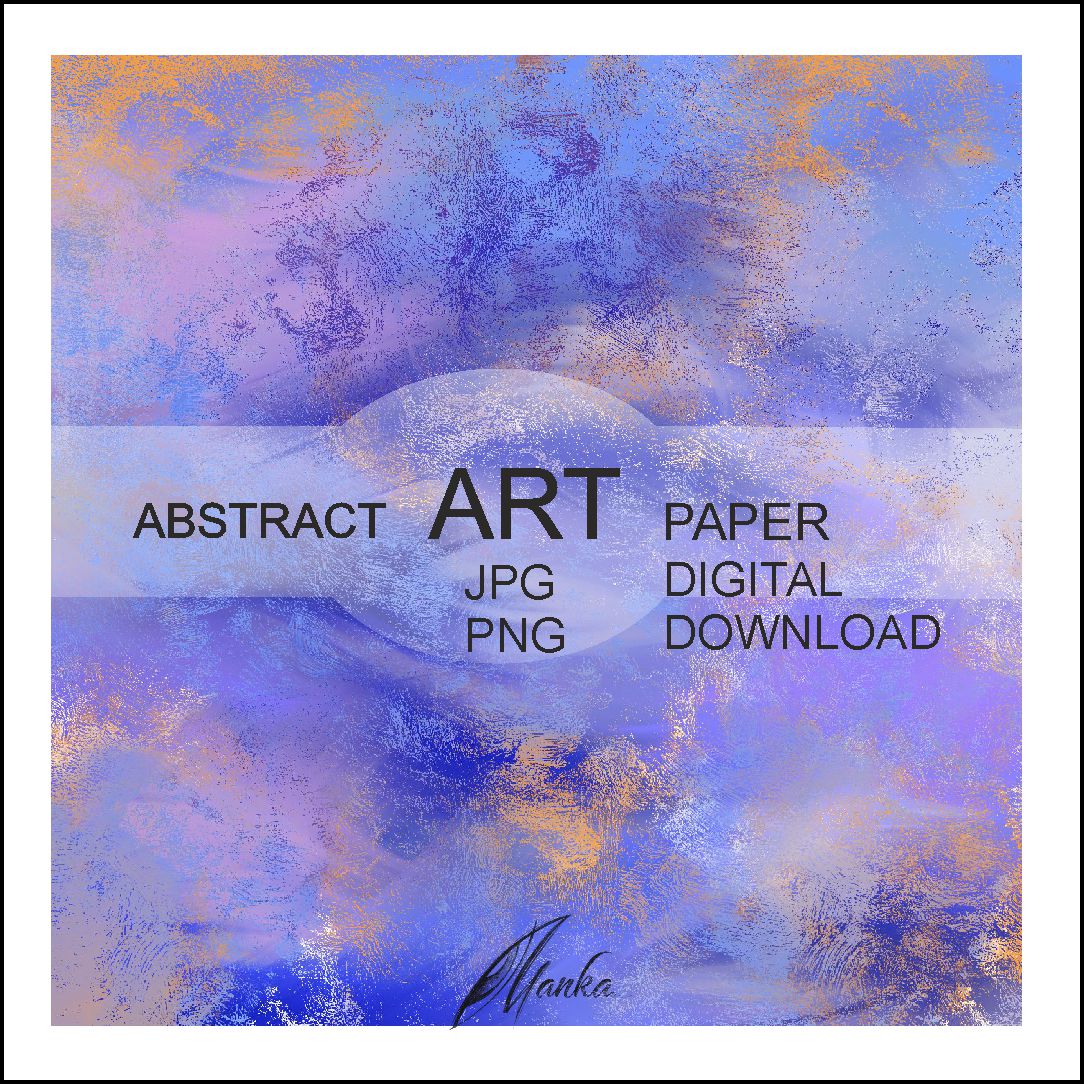 Blue Ridge Mountains Cloud Painting Art, Abstract Digital P - Inspire ...