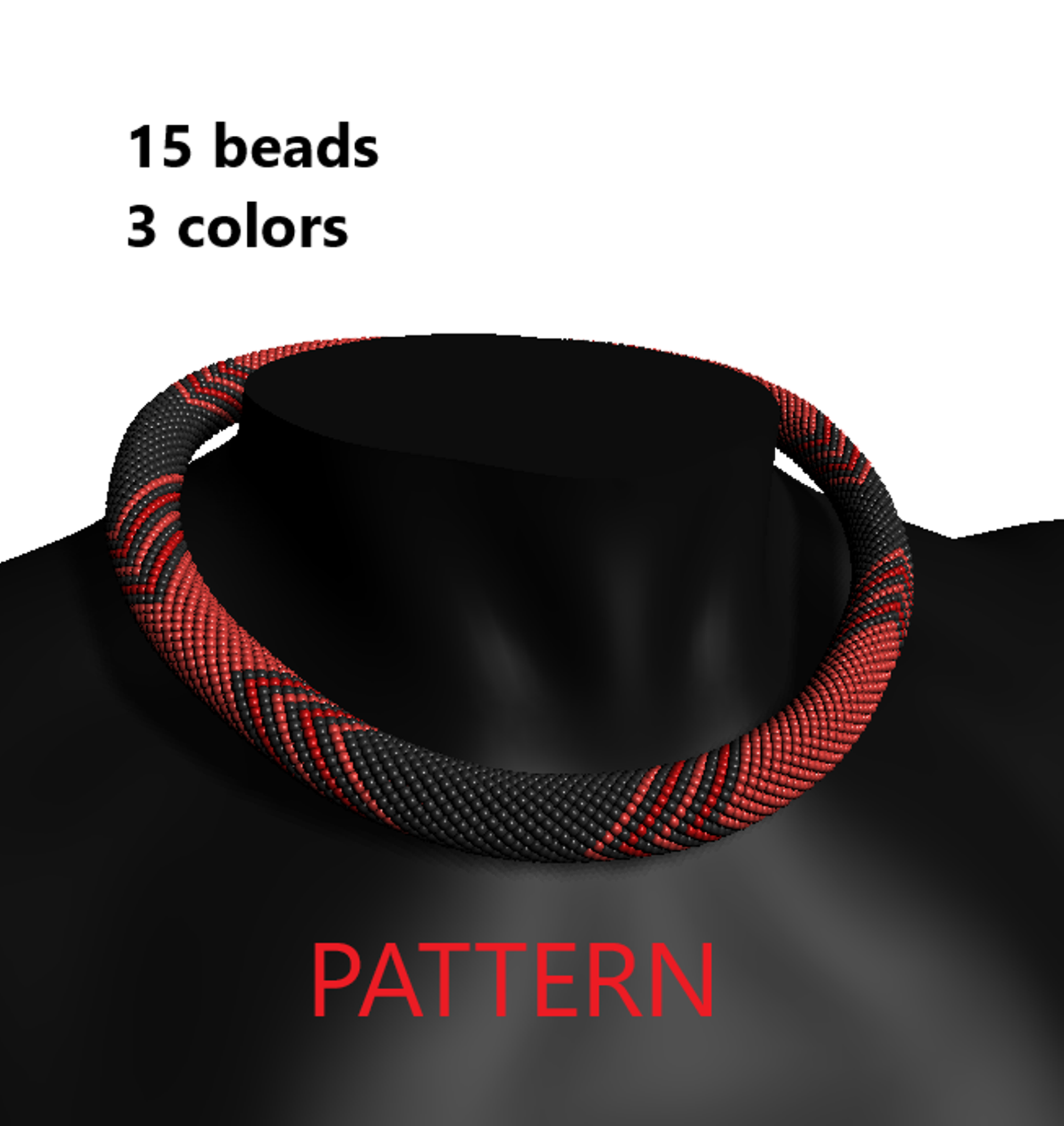 PDF Bead Crochet Pattern , Pattern for Necklace and Bracelet | Inspire ...