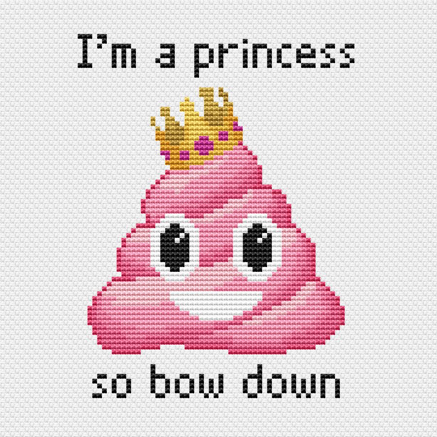 Funny Bathroom Art, Have A Nice Poop Cross Stitch Pattern - Inspire Uplift