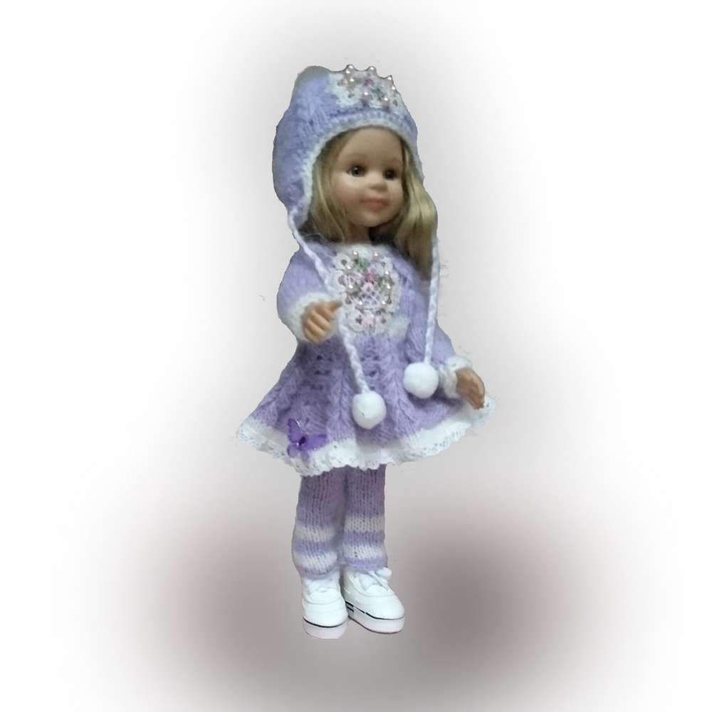 Outfit for dolls Little Darling, WellieWishers, Ruby Red - Inspire Uplift