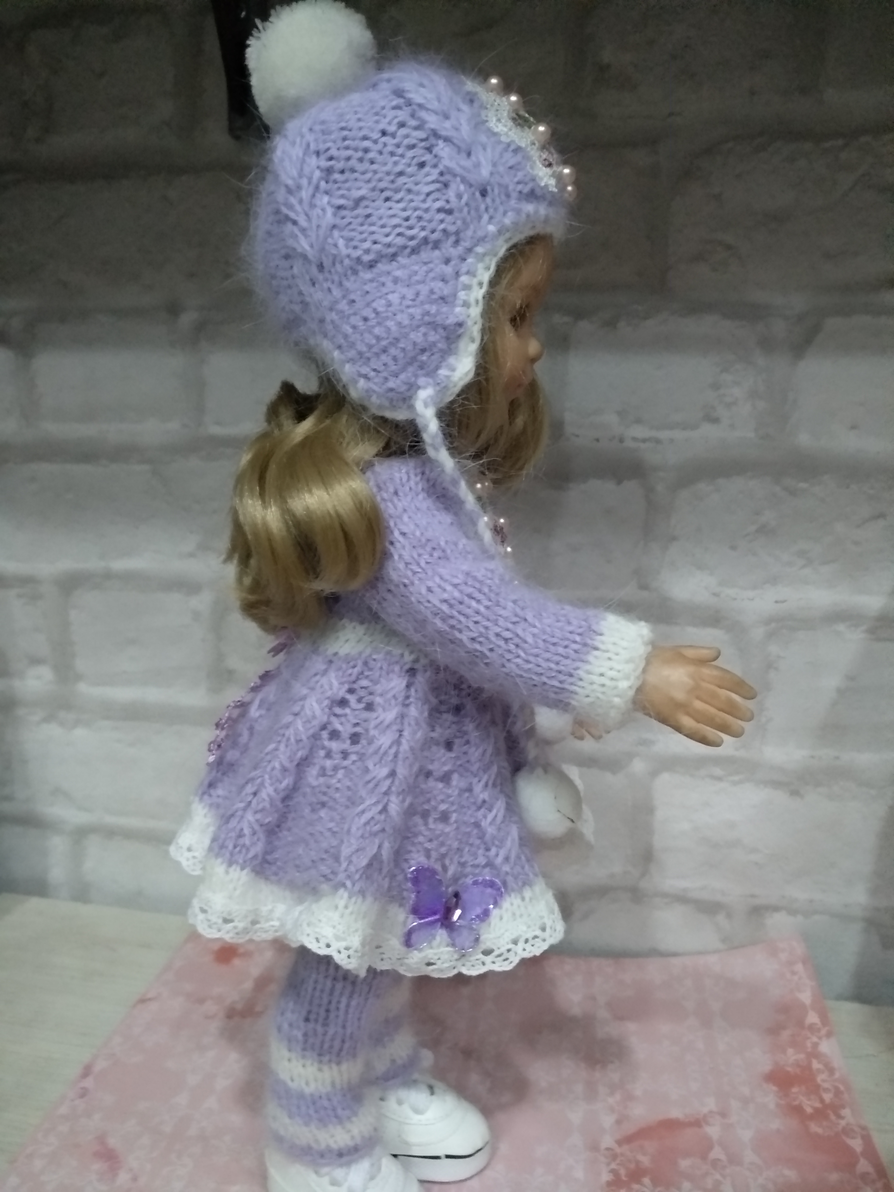 Outfit for dolls Little Darling, WellieWishers, Ruby Red - Inspire Uplift