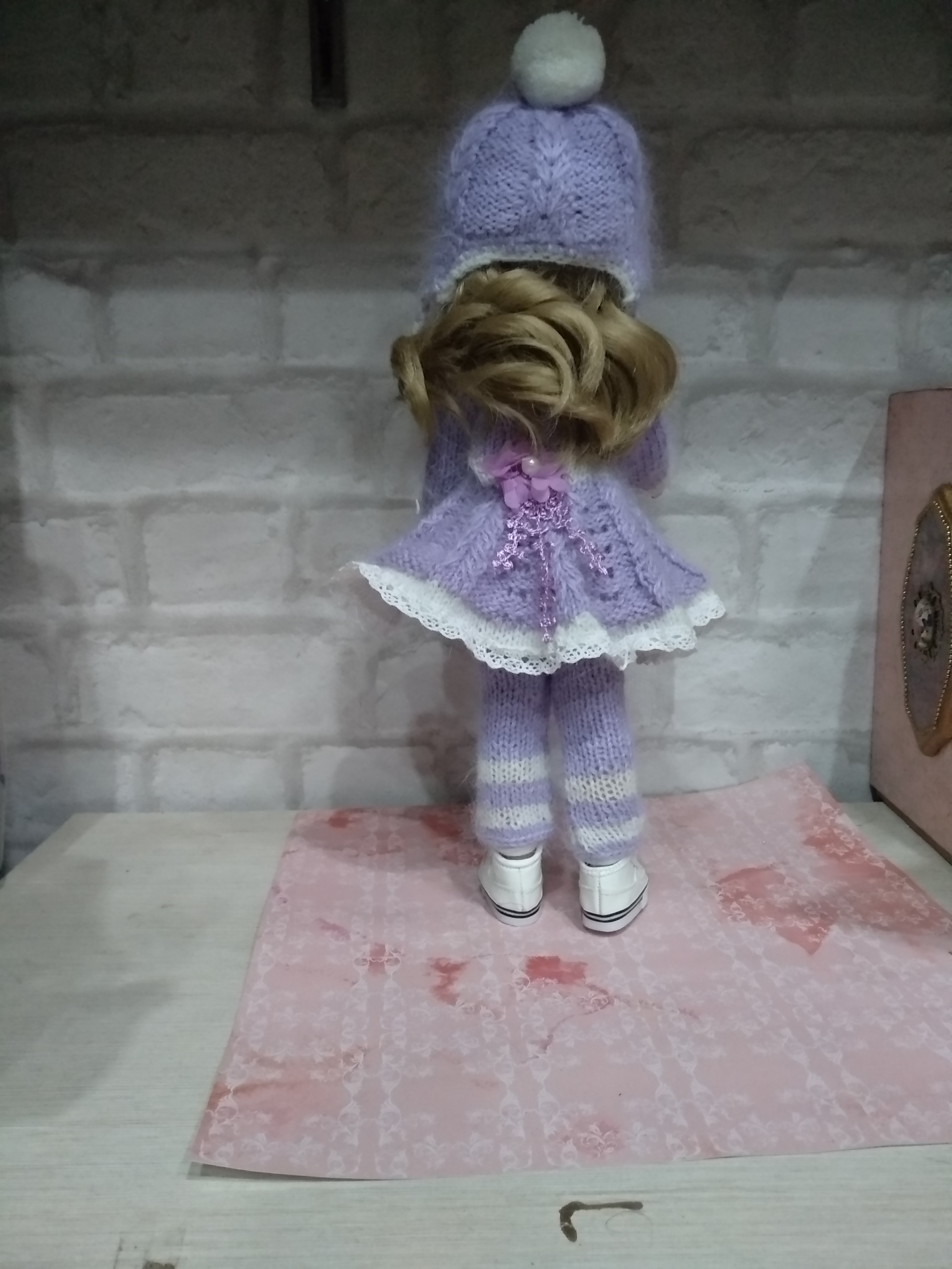 Outfit for dolls Little Darling, WellieWishers, Ruby Red - Inspire Uplift