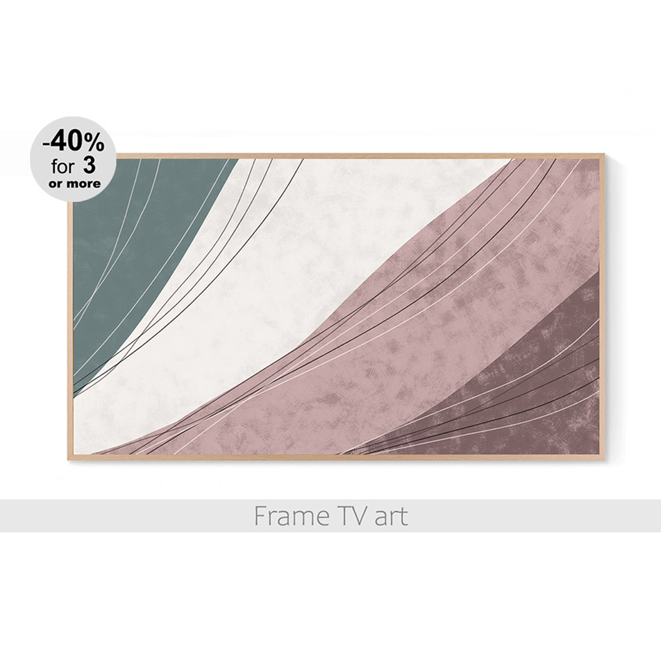 Samsung Frame Tv Art abstract, Frame TV Art landscape, Frame | Inspire ...