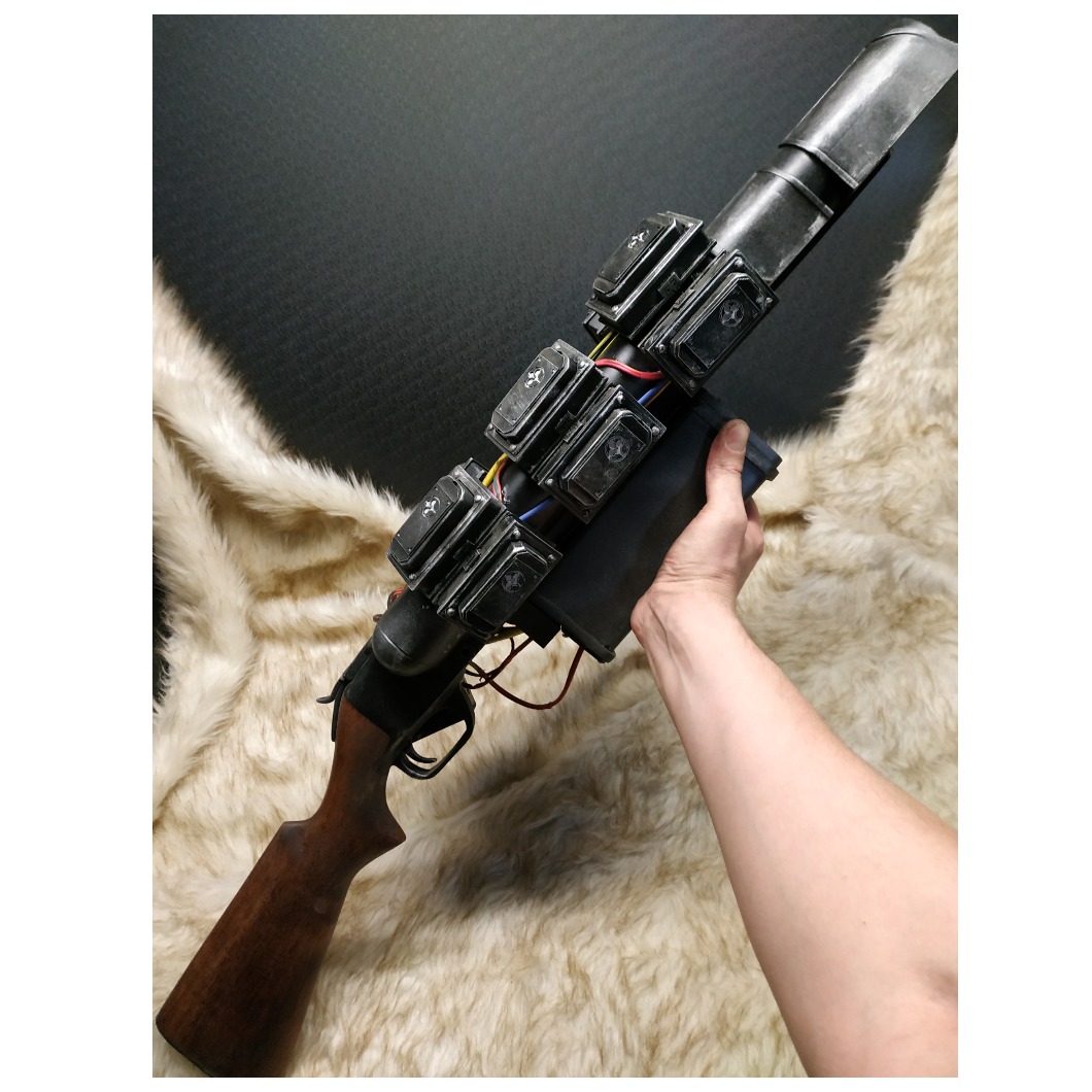 Cyberpunk 2077 - inspired - ARASAKA - gun - Budget Arms Blun - Inspire ...