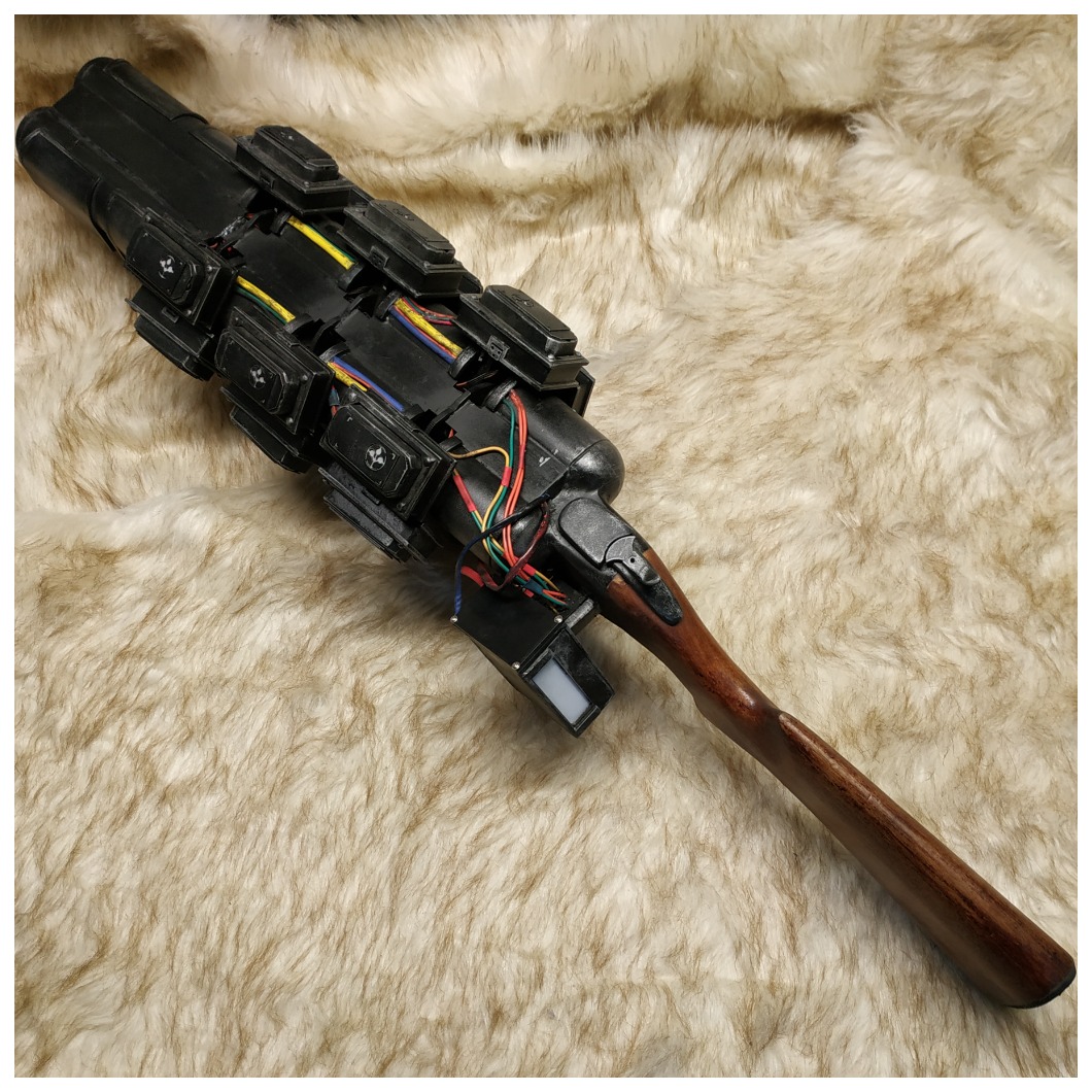 Cyberpunk 2077 - inspired - ARASAKA - gun - Budget Arms Blun - Inspire ...