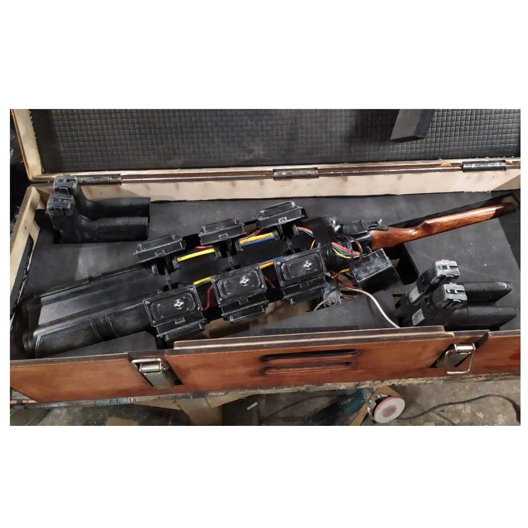 Cyberpunk 2077 - inspired - ARASAKA - gun - Budget Arms Blun - Inspire ...