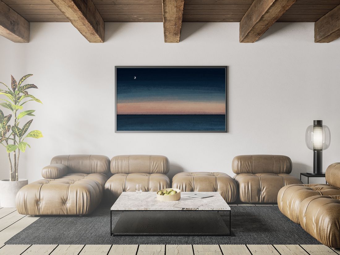 Samsung Frame TV Art painting landscape, Digital Download f - Inspire ...