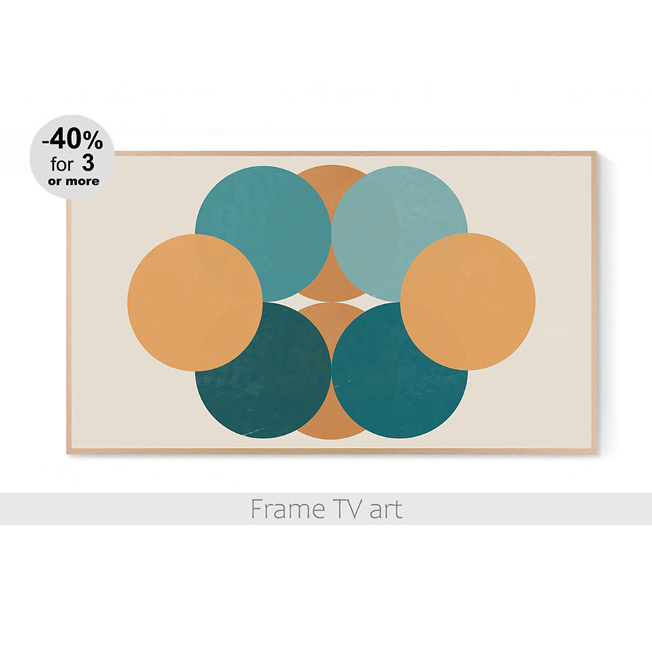 Samsung Frame TV Art Abstract, Downloadable Minimalist Art f - Inspire ...