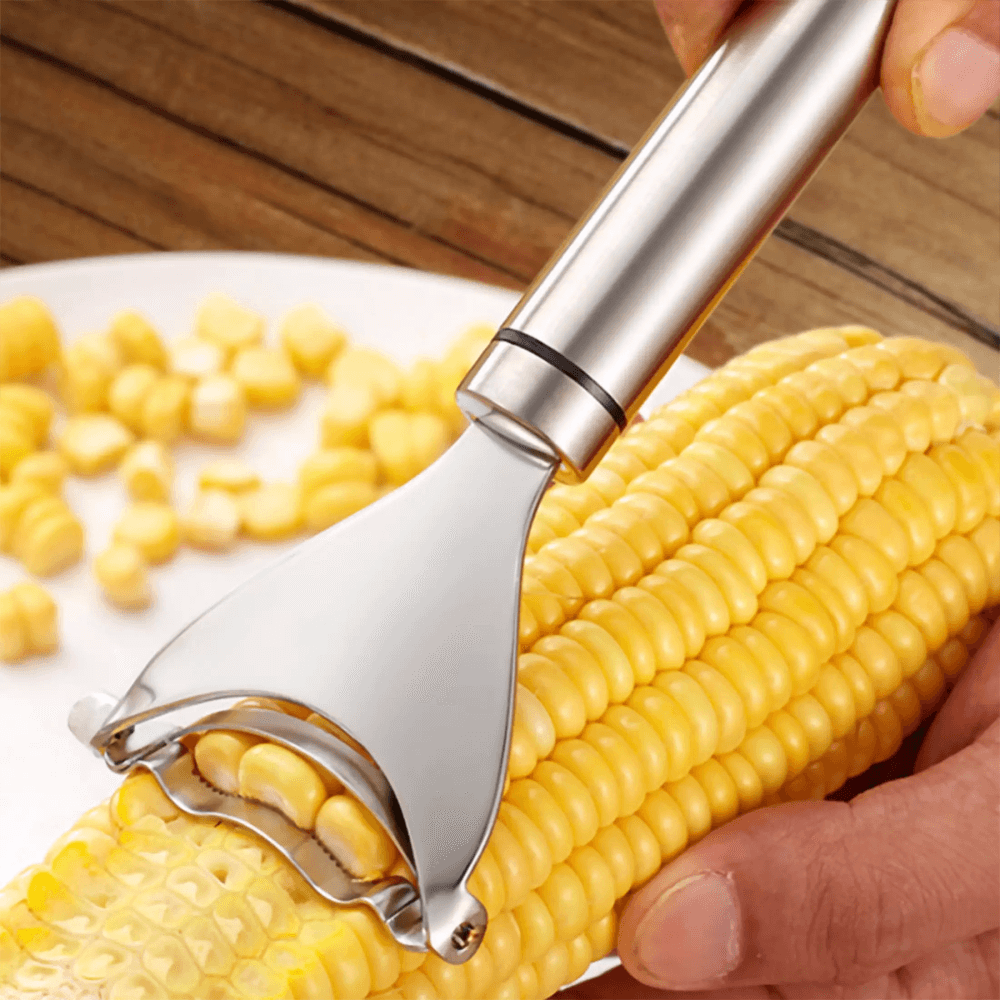 Stainless Steel Mess-Free Corn Cob Peeler - Inspire Uplift