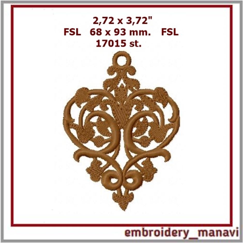 Set of in the hoop FSL design and for embroidery on fabric. - Inspire ...