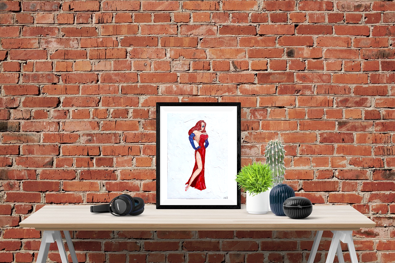 Jessica Rabbit Wall Art Print / Jessica Rabbit Print on pape - Inspire ...