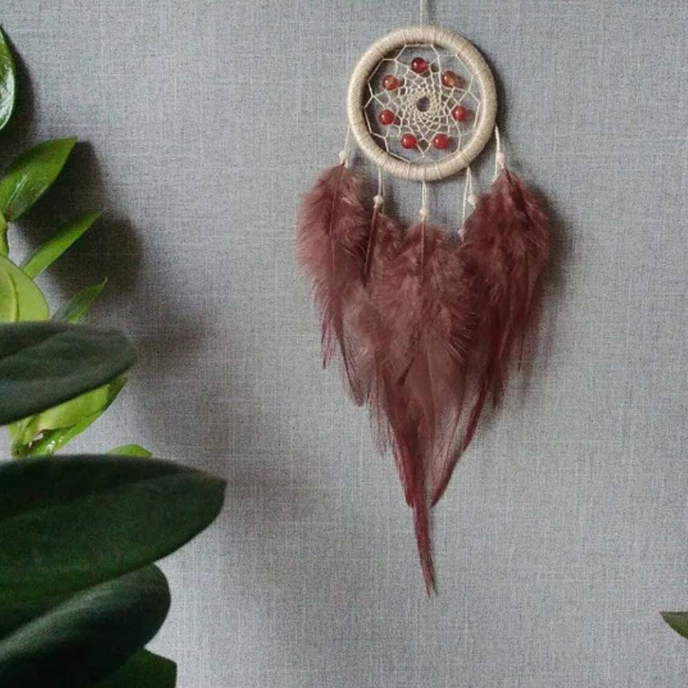 Dream catcher. Small dream catcher for car with natural ston - Inspire ...