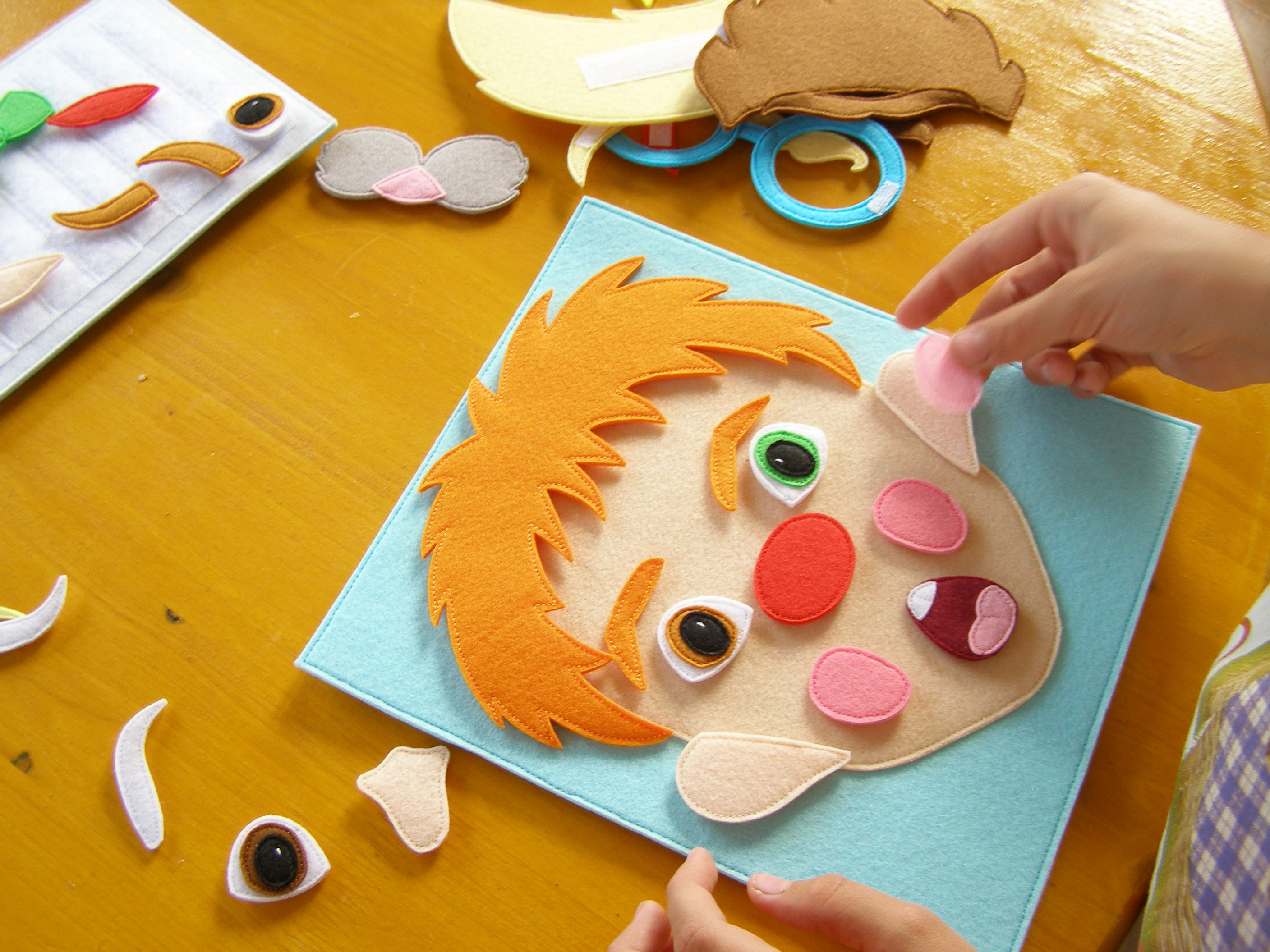 Make a face toy, Emotions play mat - Inspire Uplift