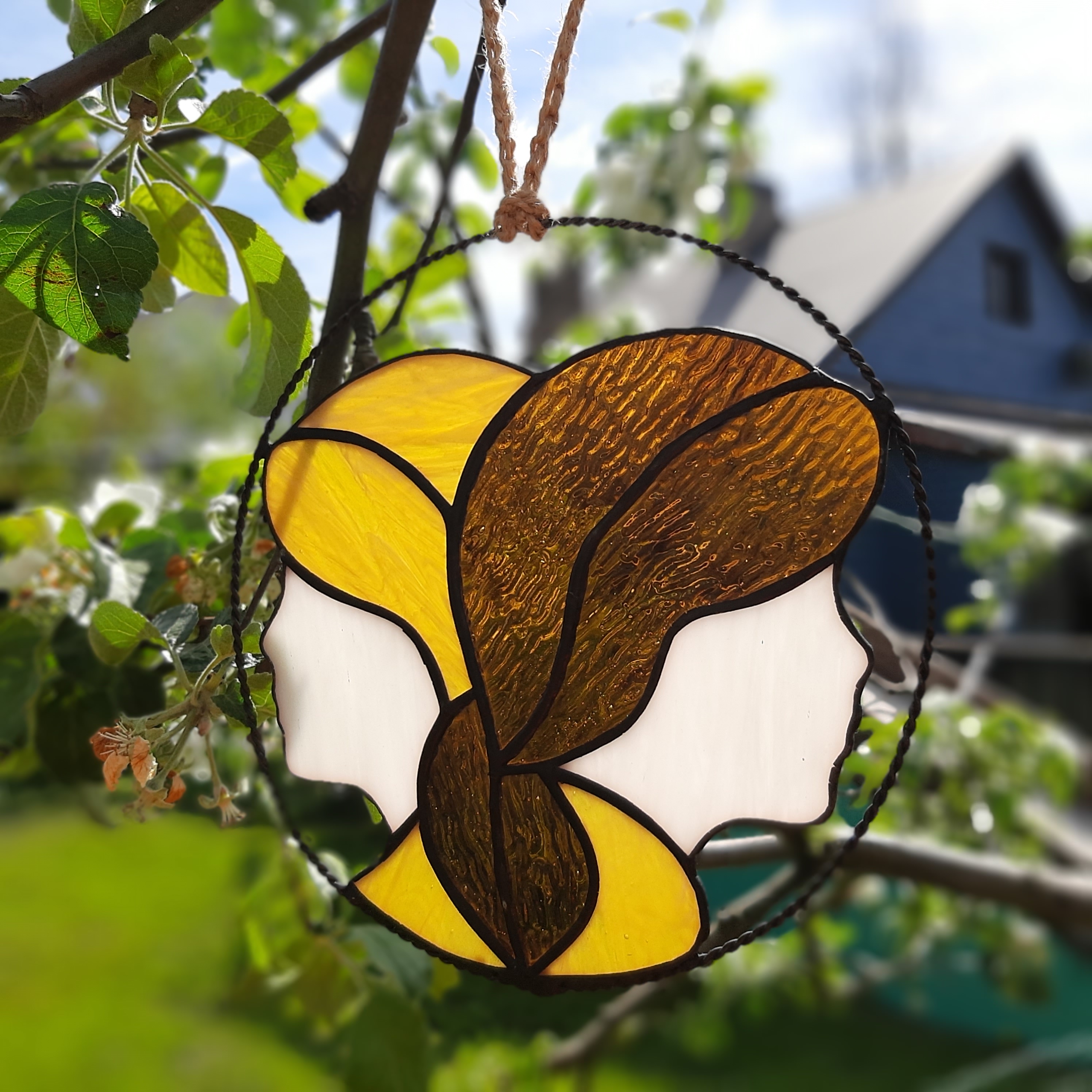 Gemini zodiac sign/ Digital Download / Stained Glass Pattern - Inspire ...