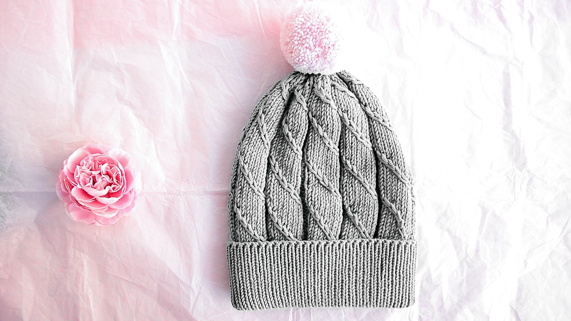 KNITTING PATTERN: Beanie "SILVER"/ Hat /Winter Hat for Adult - Inspire ...