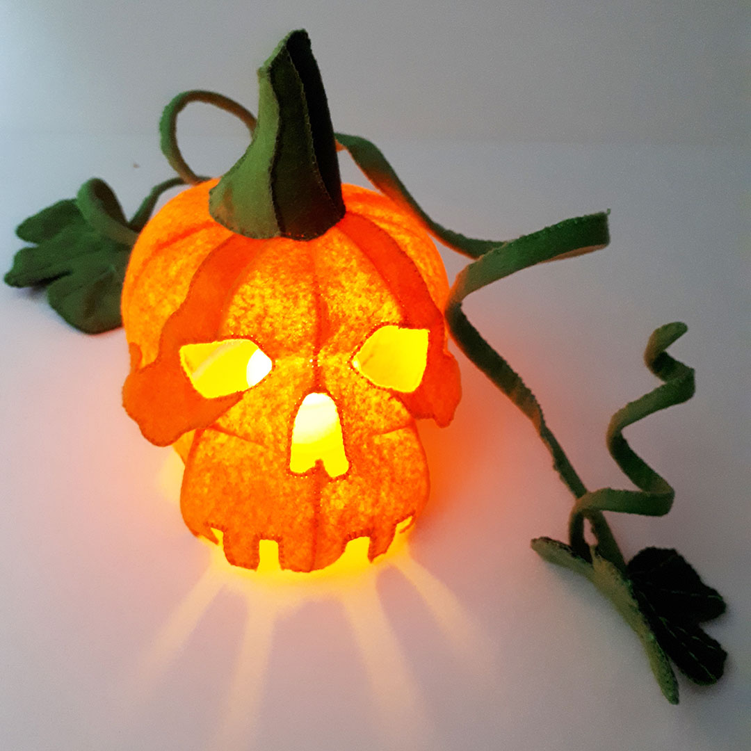 Skull decor Halloween , Jack o lantern Pumpkin decorations f - Inspire ...
