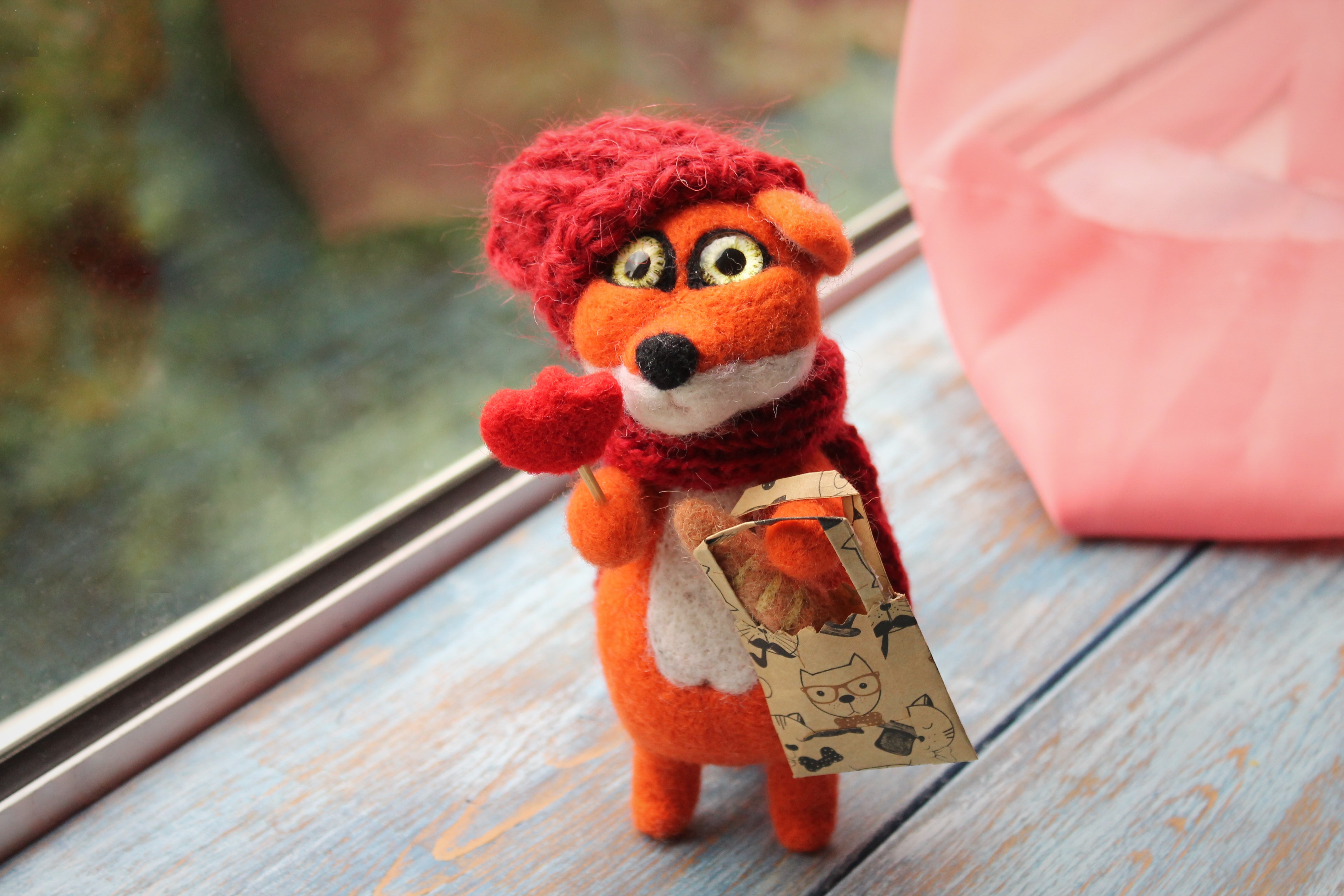 Felted fox toy | Inspire Uplift