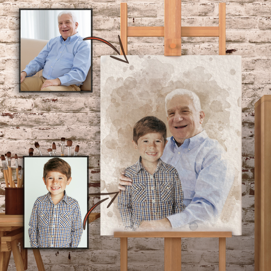 Custom Text Photo - Inspire Uplift