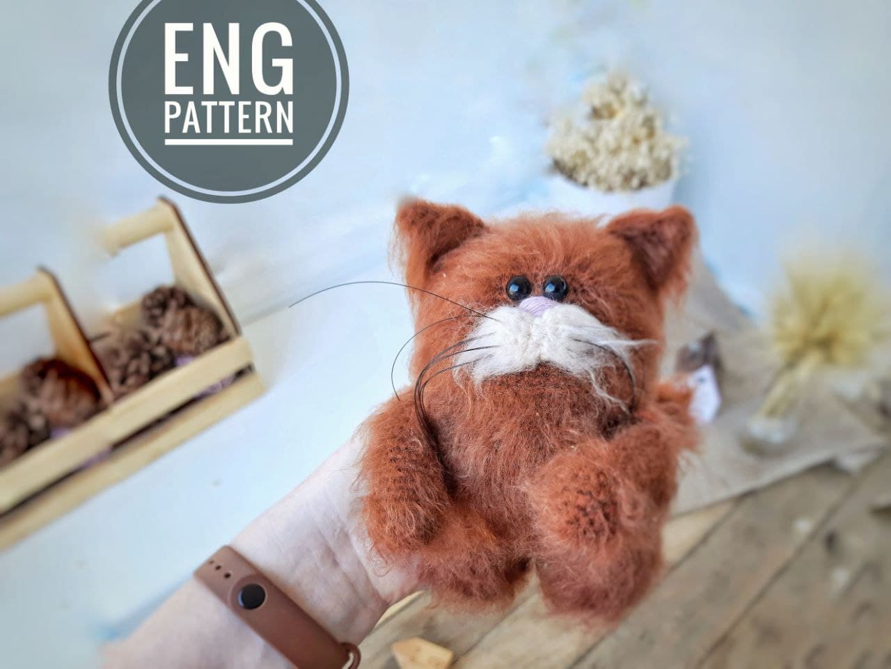 Amigurumi Cat crochet pattern. Amigurumi fat kitty plush eas | Inspire ...