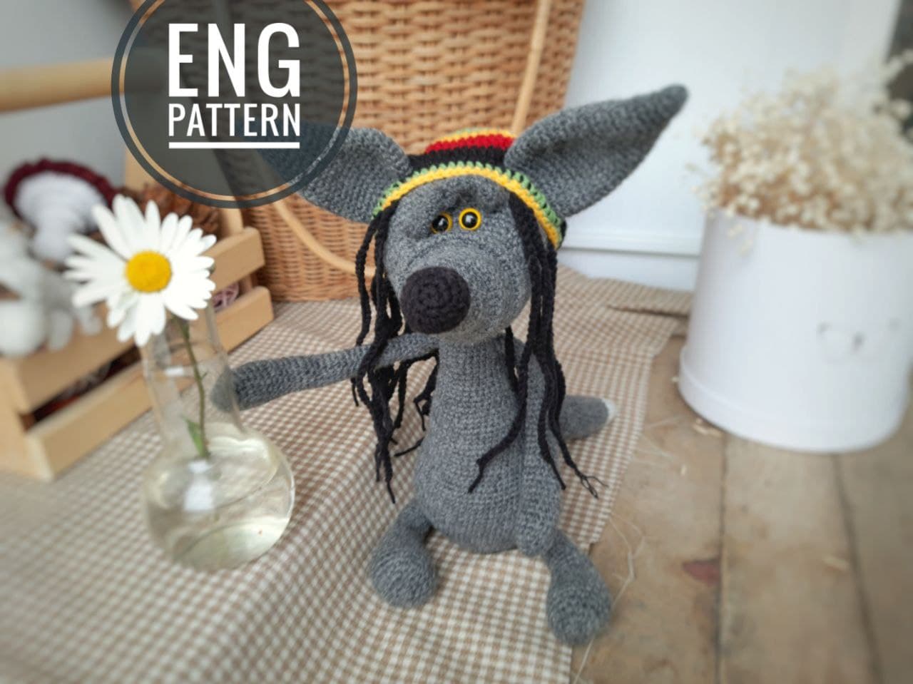 Amigurumi Wolf crochet pattern. Amigurumi wolf pattern. croc - Inspire ...
