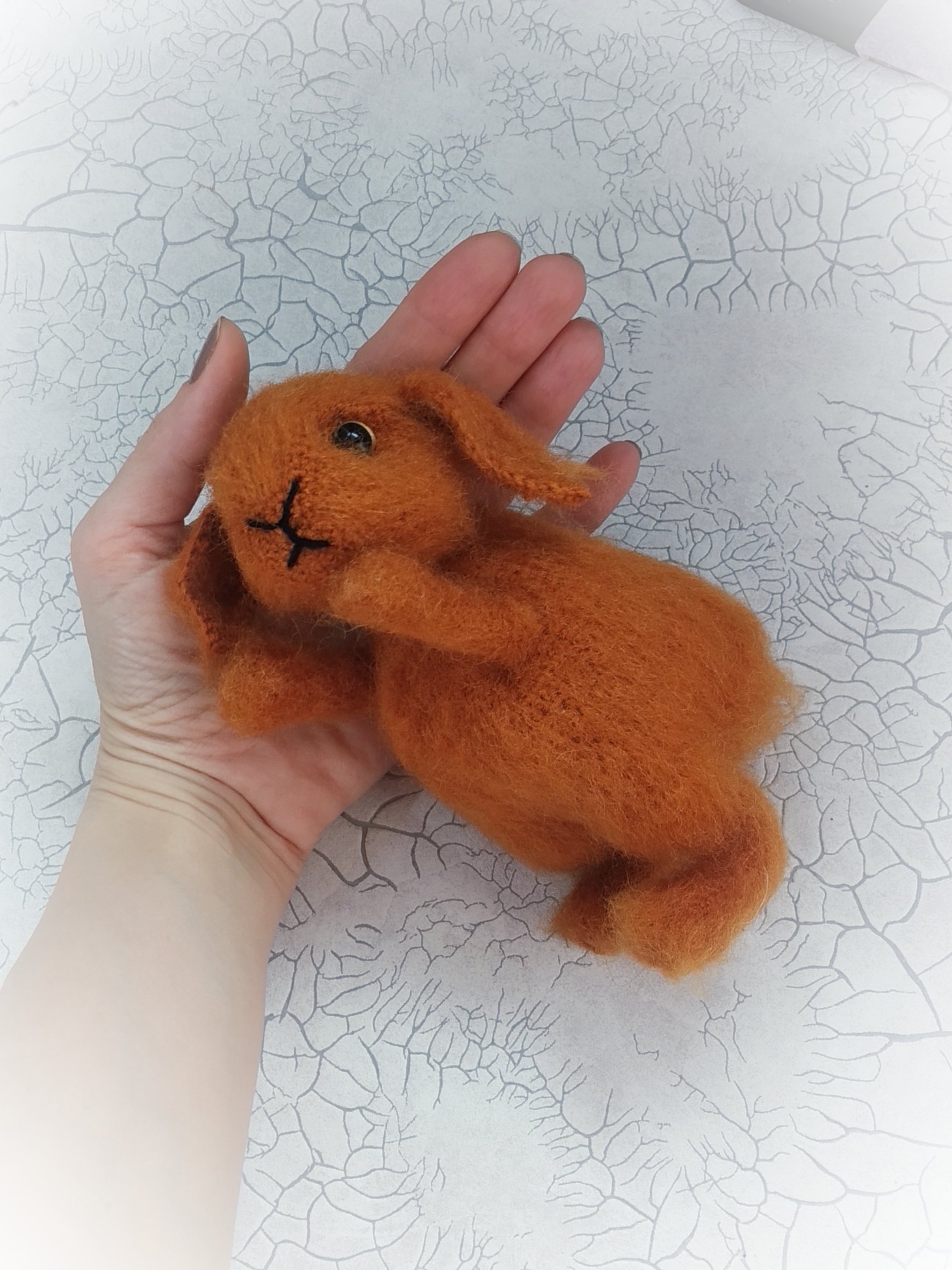 cute little realistic rabbit stuffed toy red bunny, stuffed | Inspire ...