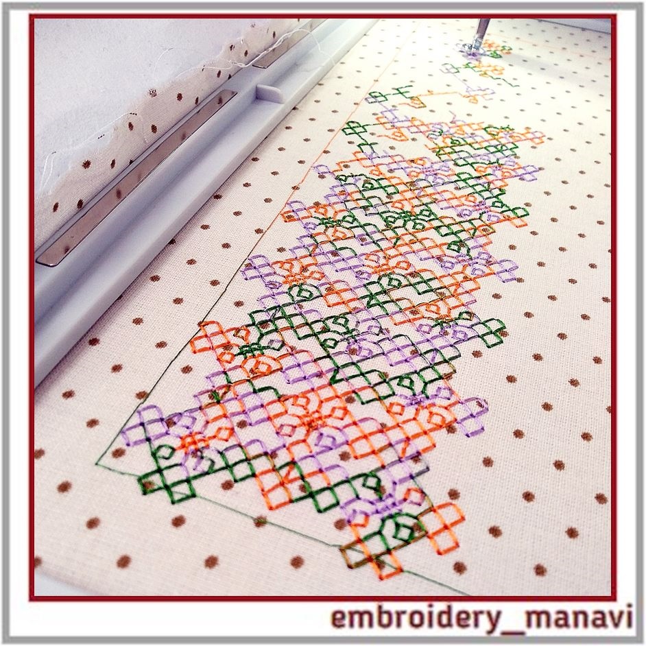 Blackwork Machine embroidery design in 4 size, 2 pattern. - Inspire Uplift