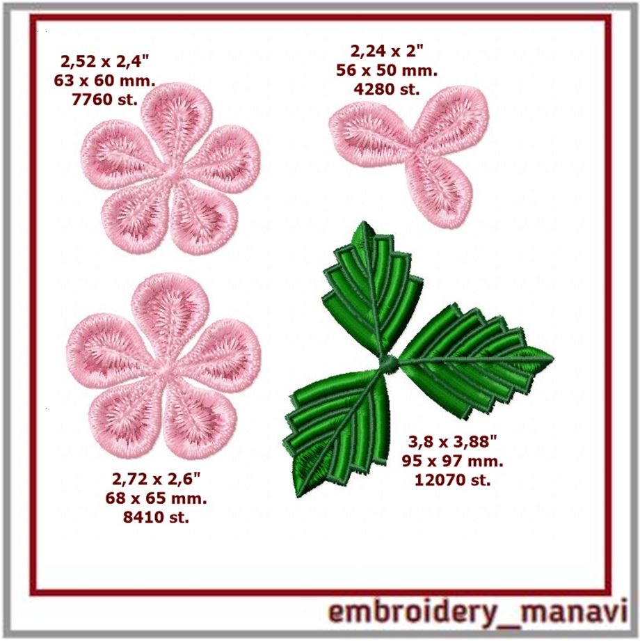 In the hoop Embroidery design 3D flower brooch "Peony". - Inspire Uplift
