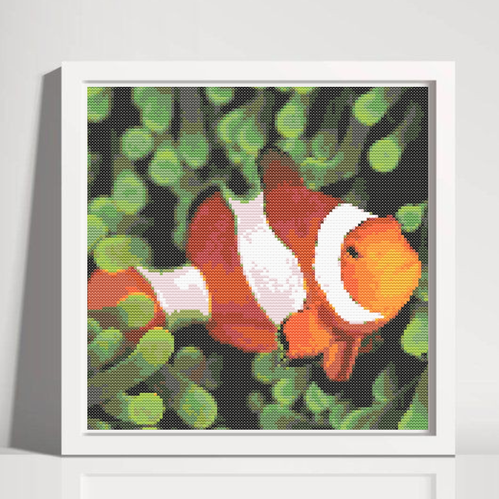 Cross stitch pattern, PDF, Fish - Inspire Uplift