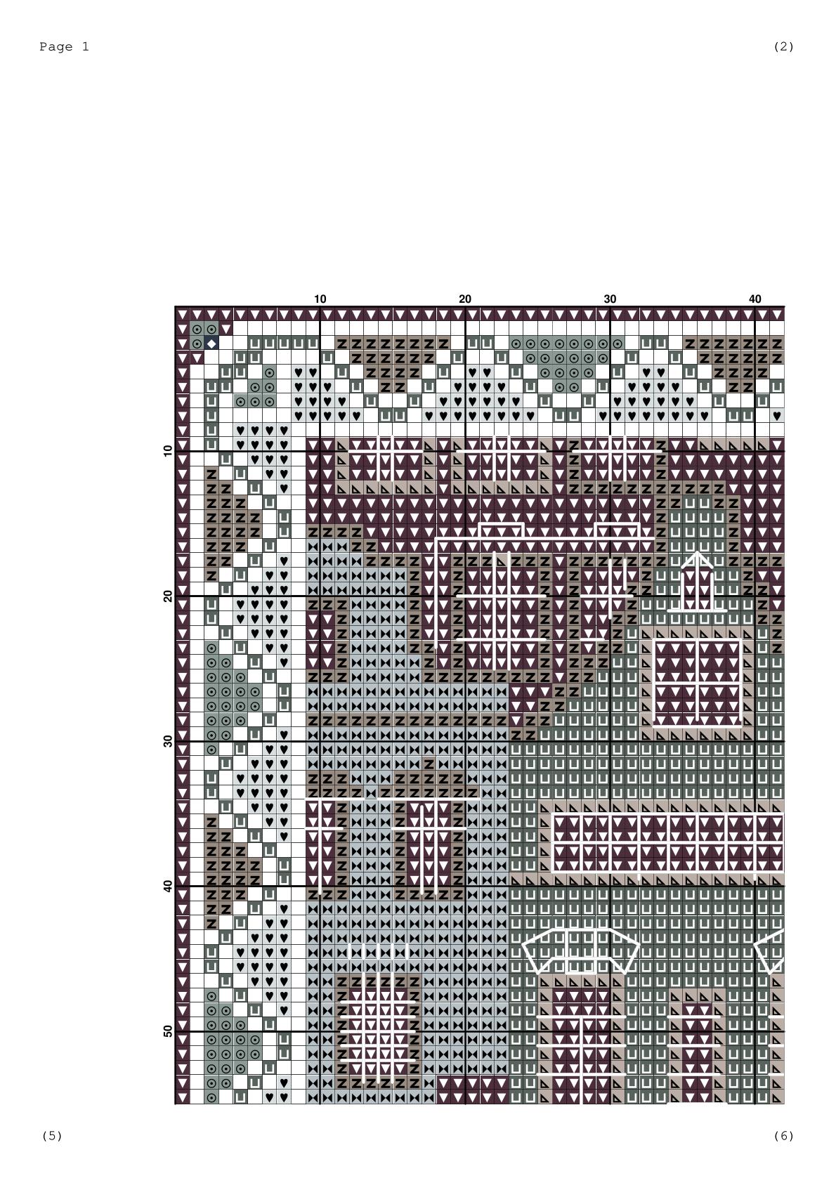 Patchwork Cross Stitch Pattern Dutch City Modern Design Embr - Inspire ...